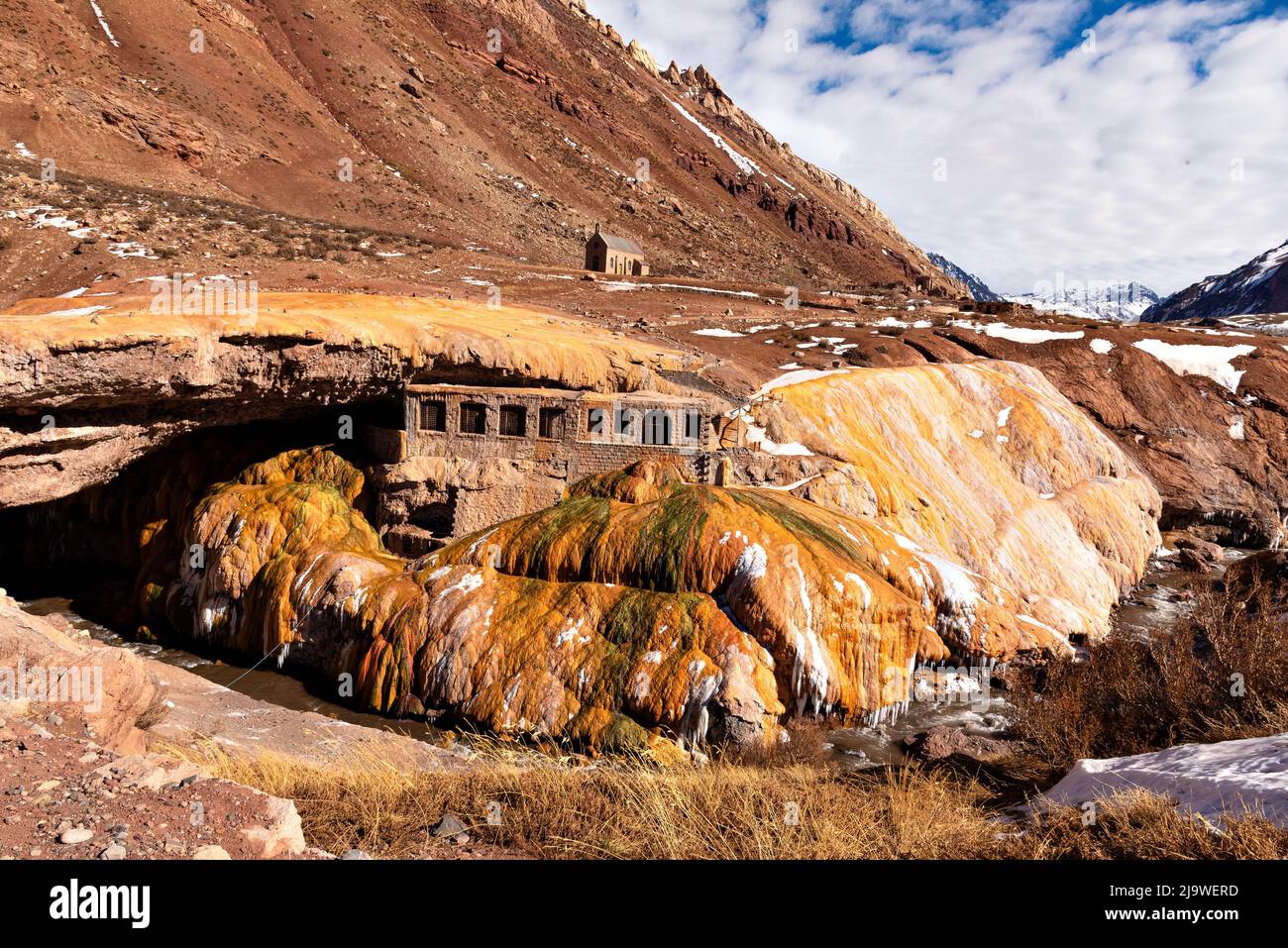 BRIDGE OF INCA. PROVINCE OF MENDOZA. ARGENTINA. HORIZONTAL Stock Photo ...