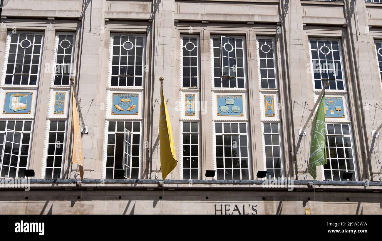 The Heals shop building London Stock Photo - Alamy