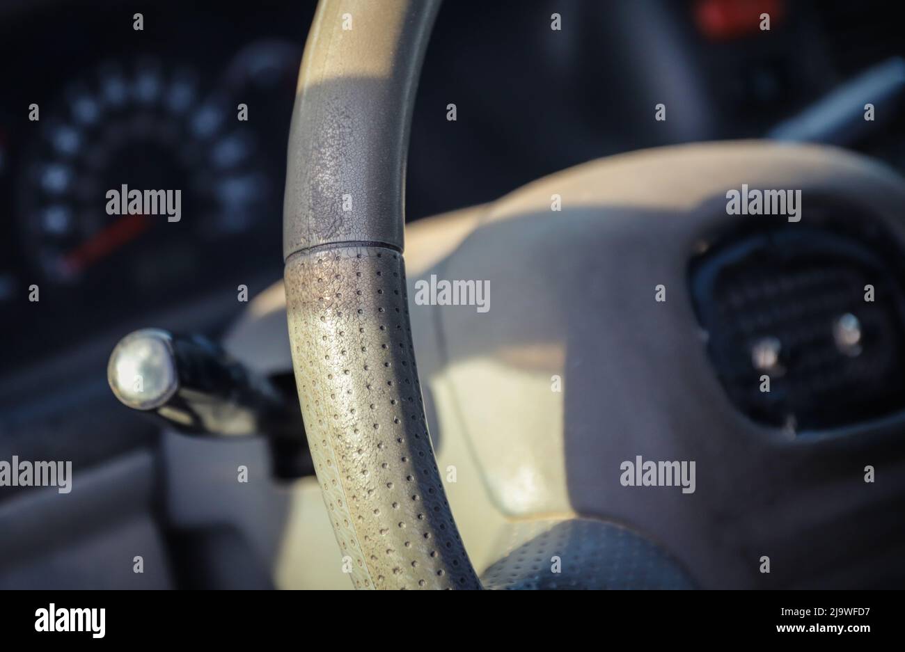 Macro steering wheel hi-res stock photography and images - Alamy