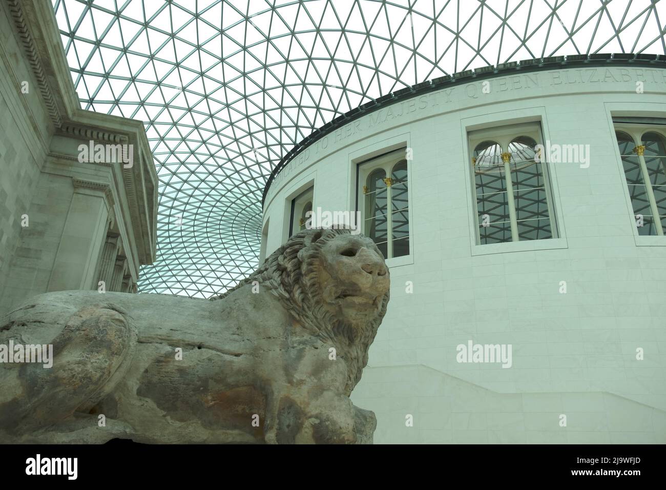 Inside the British museum,London Stock Photo - Alamy