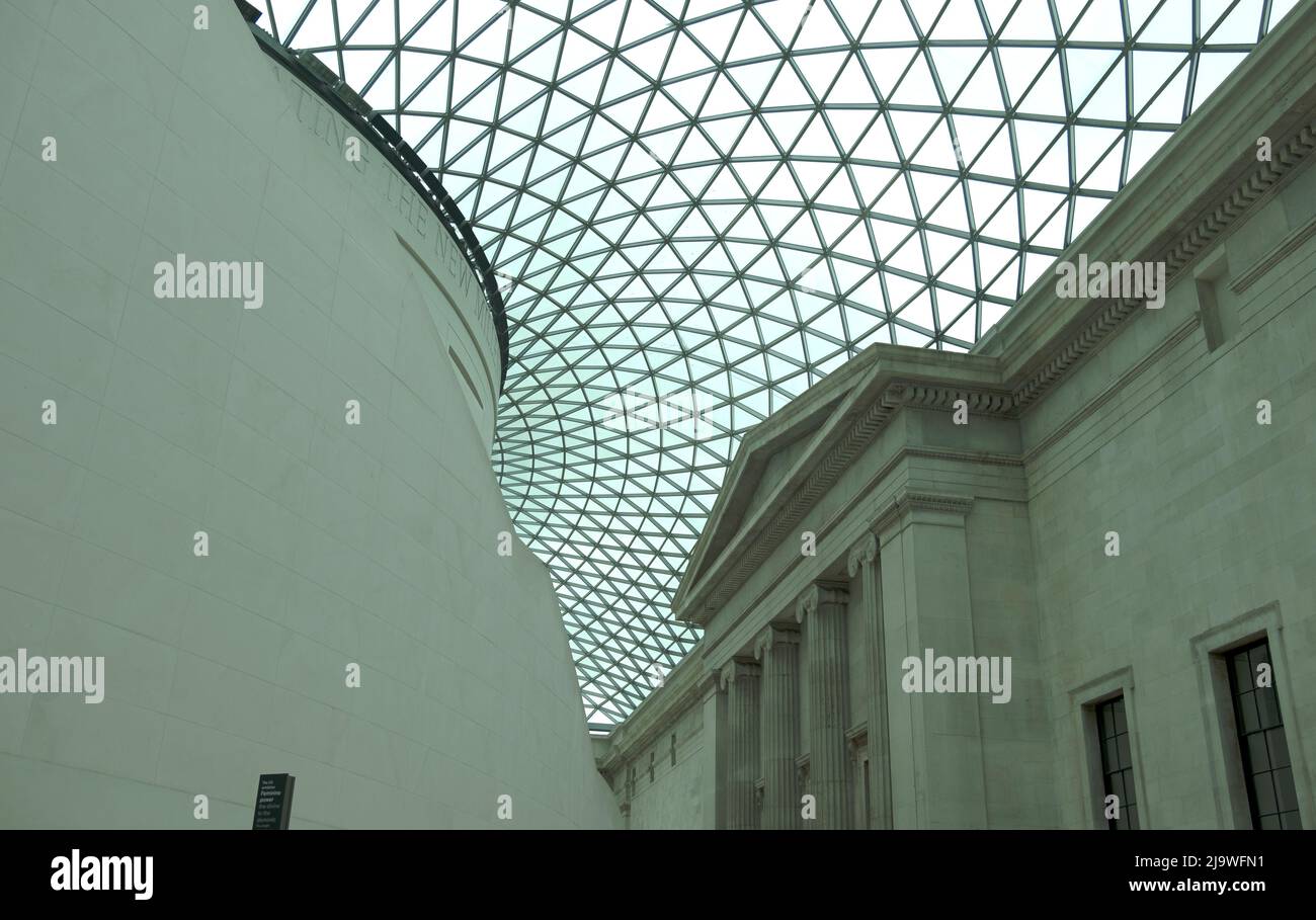Inside the British museum,London Stock Photo - Alamy
