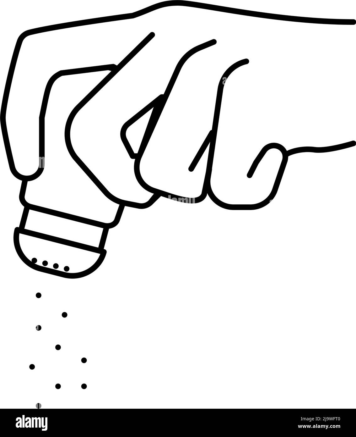 Adding pinch of salt hi-res stock photography and images - Alamy