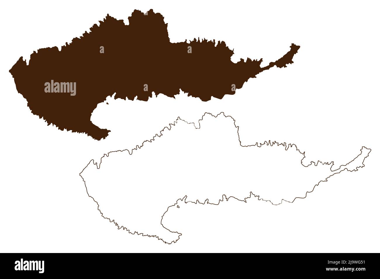 Hiva Oa island (France, French Republic, Pacific Ocean, Marquesas ...