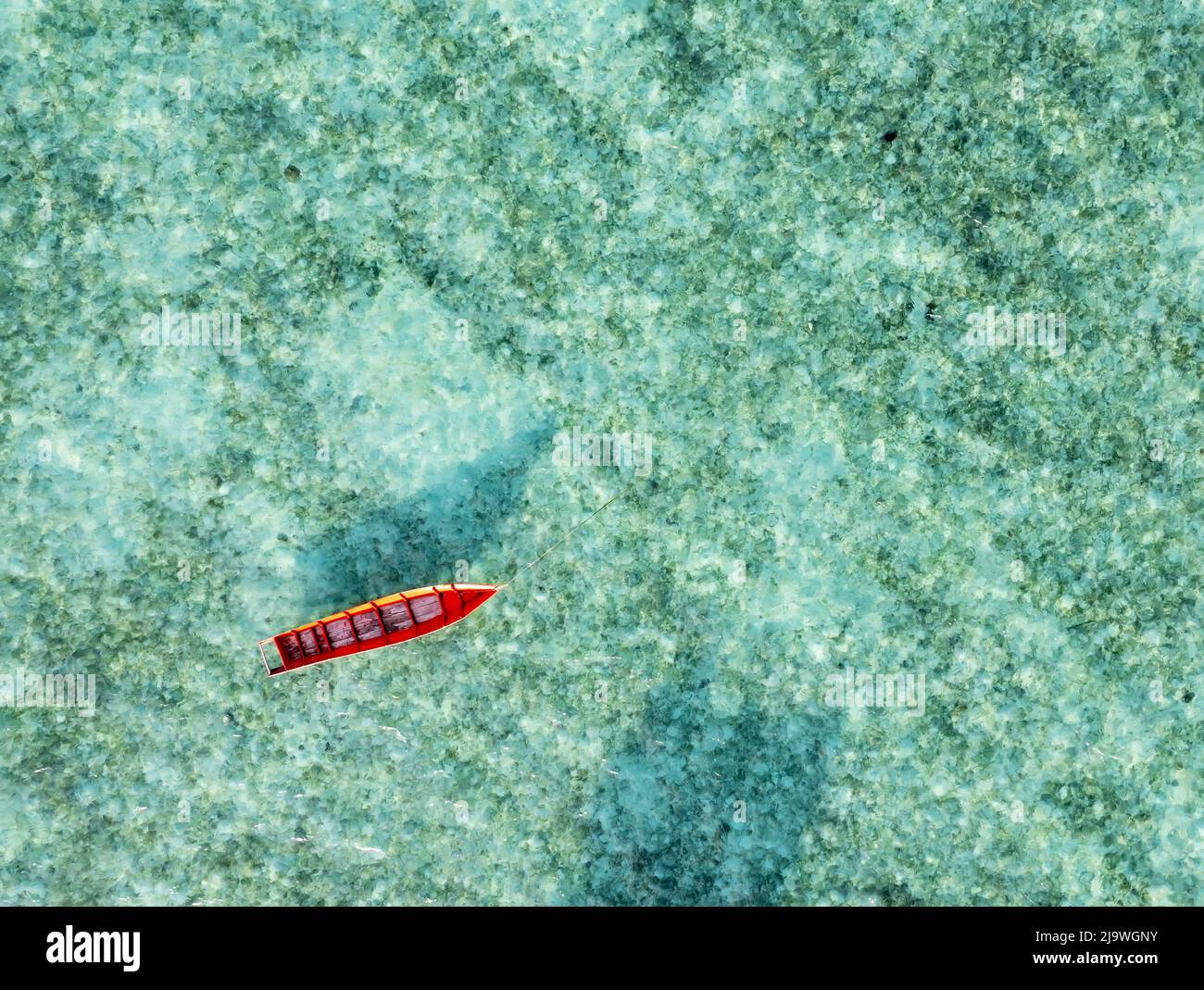 Aerial shot view fishing boat hi-res stock photography and images - Alamy