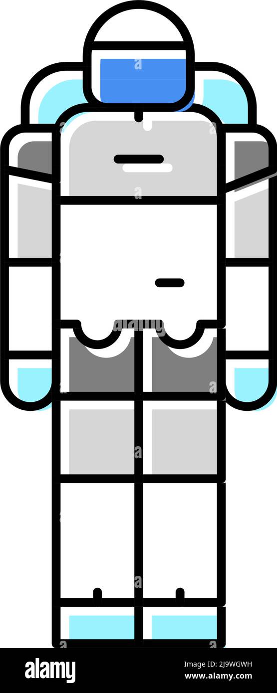science robot color icon vector illustration Stock Vector Image & Art ...
