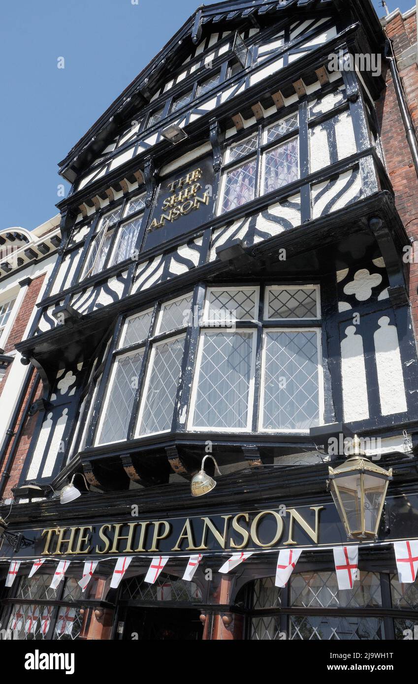 Ship anson pub hi-res stock photography and images - Alamy