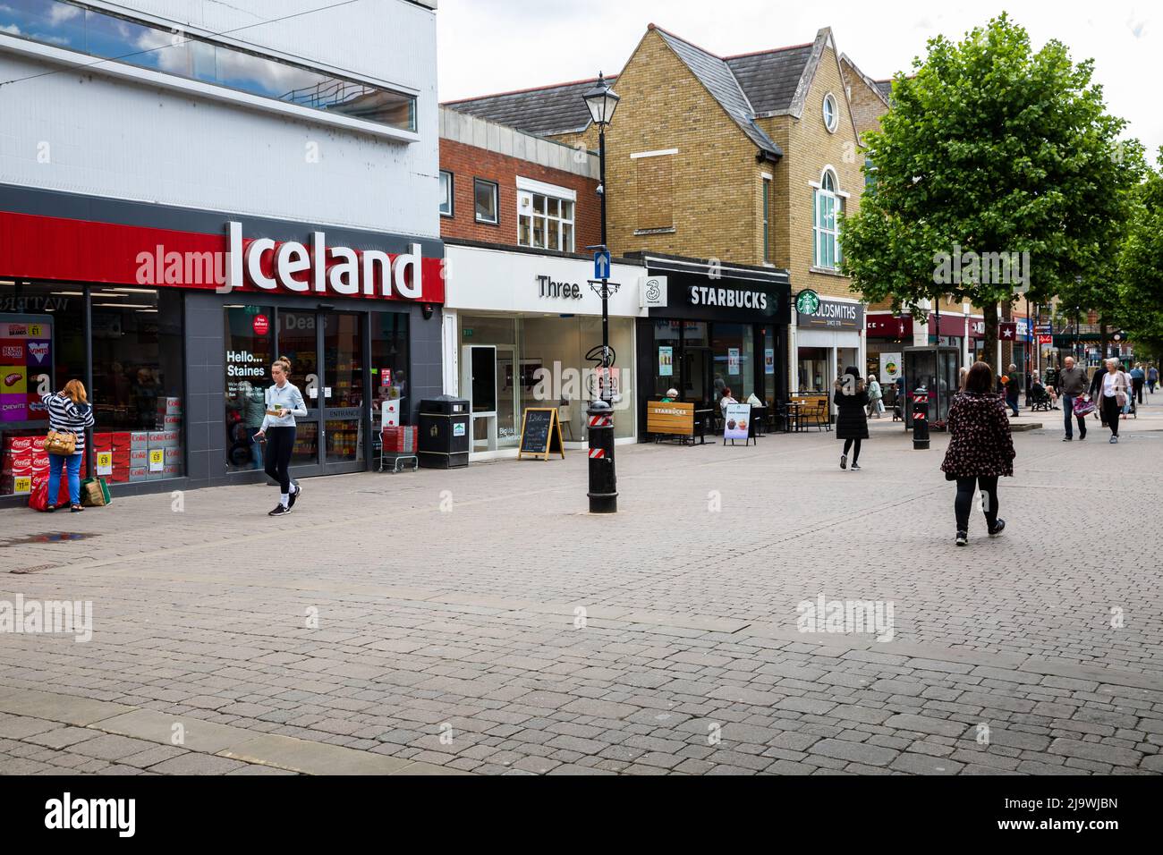 Staines high street hi-res stock photography and images - Alamy