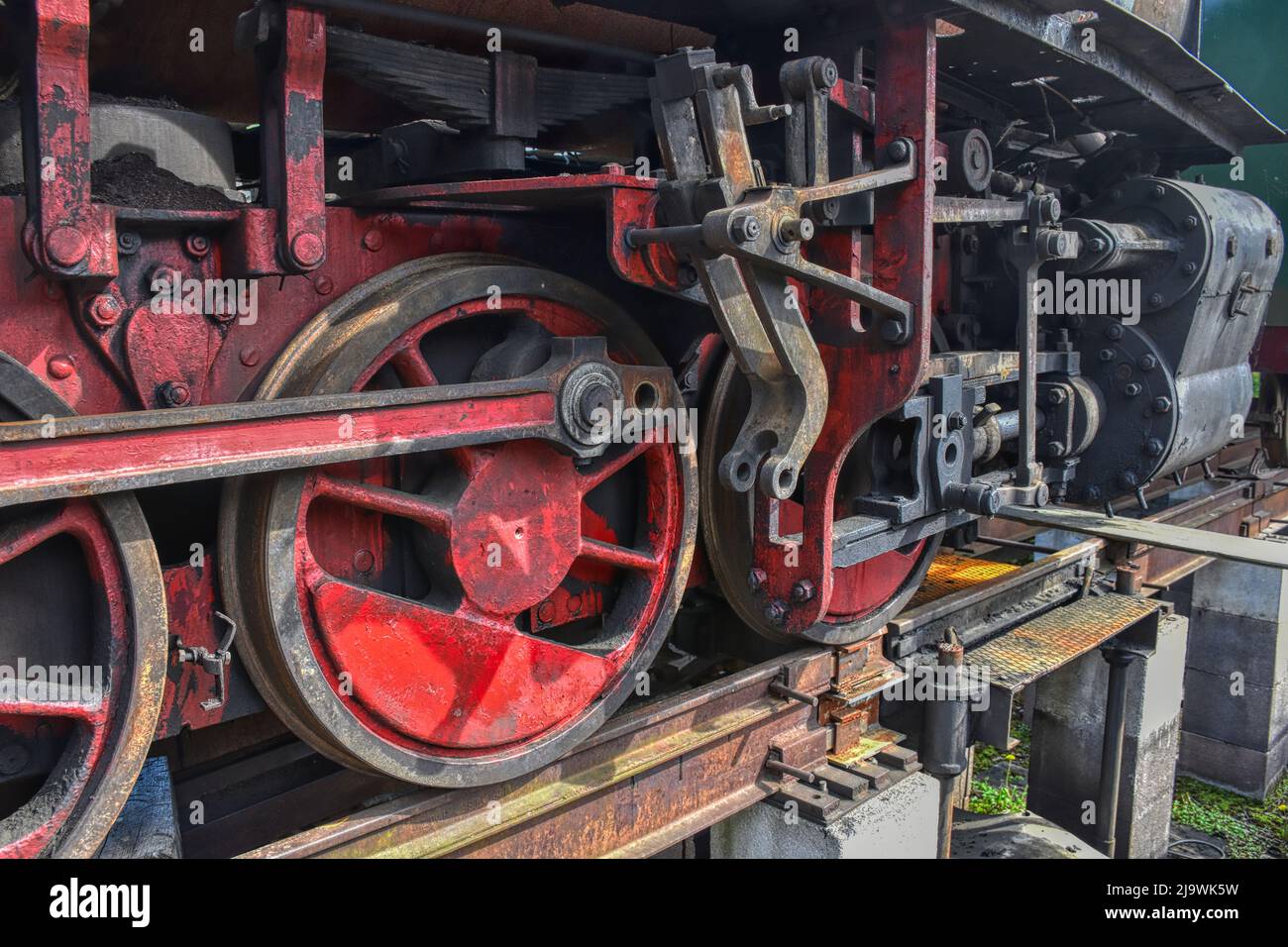 Dampflok, Dampflokomotive, Aufarbeitung, abgestellt, restaurieren ...