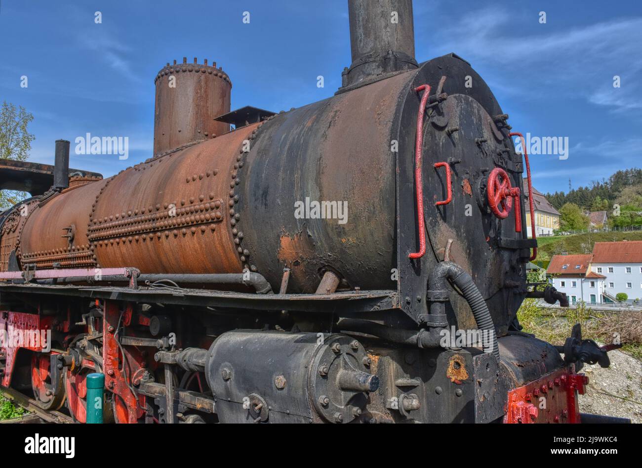 Dampflok, Dampflokomotive, Aufarbeitung, abgestellt, restaurieren ...