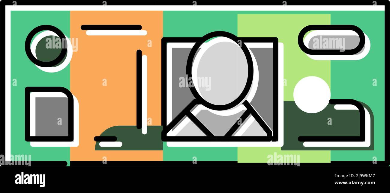 australian dollar color icon vector illustration Stock Vector Image ...