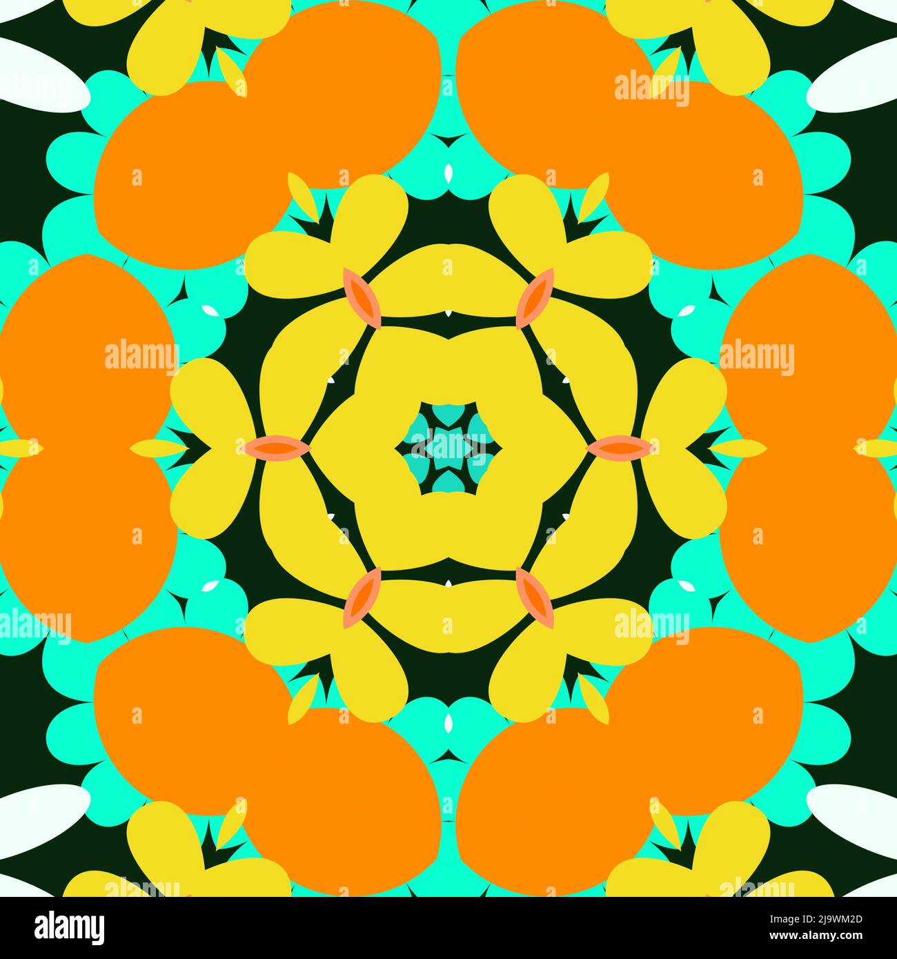 Abstract Computer generated Fractal design. A fractal is a never-ending ...