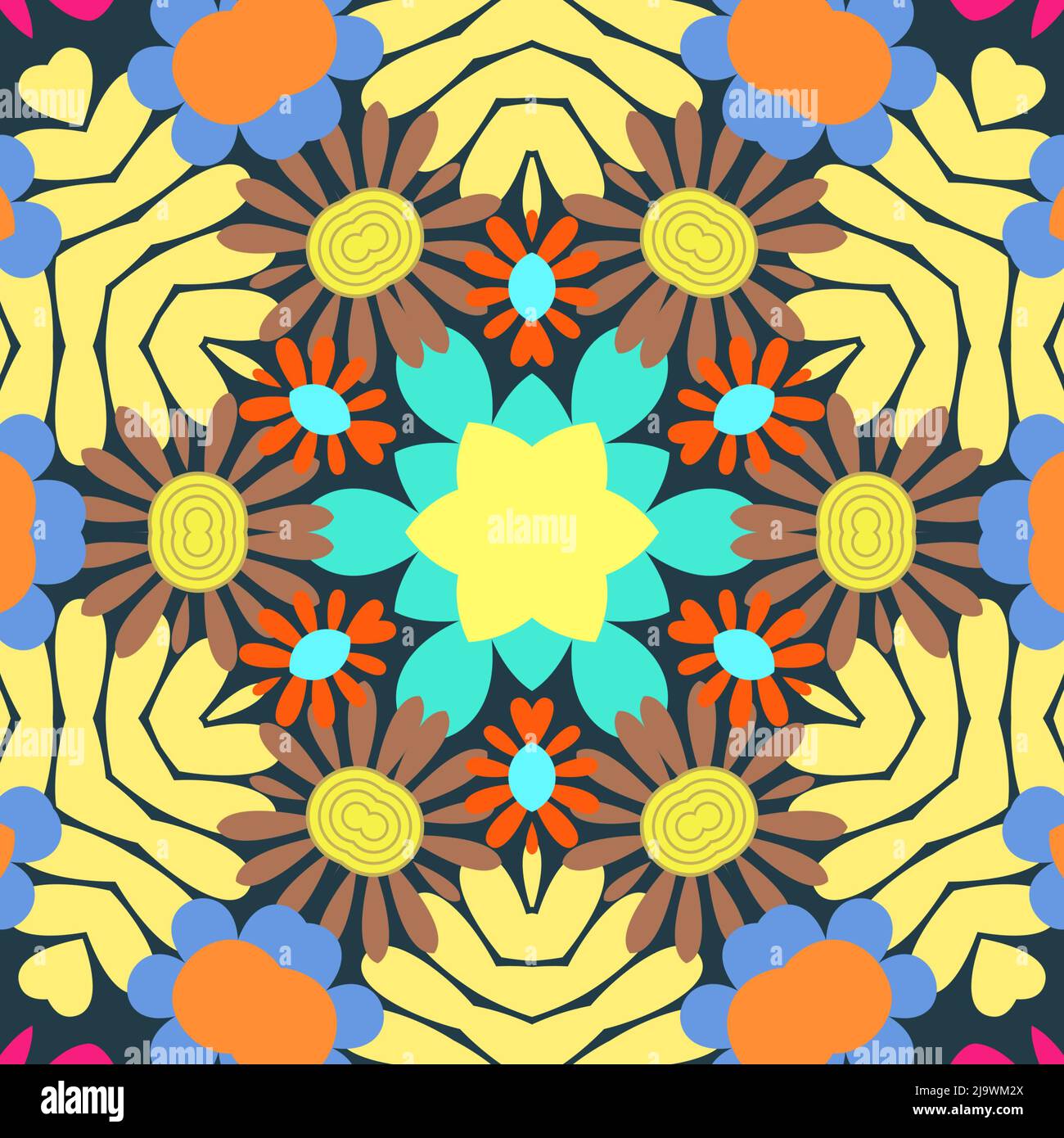 Abstract Computer generated Fractal design. A fractal is a never-ending ...