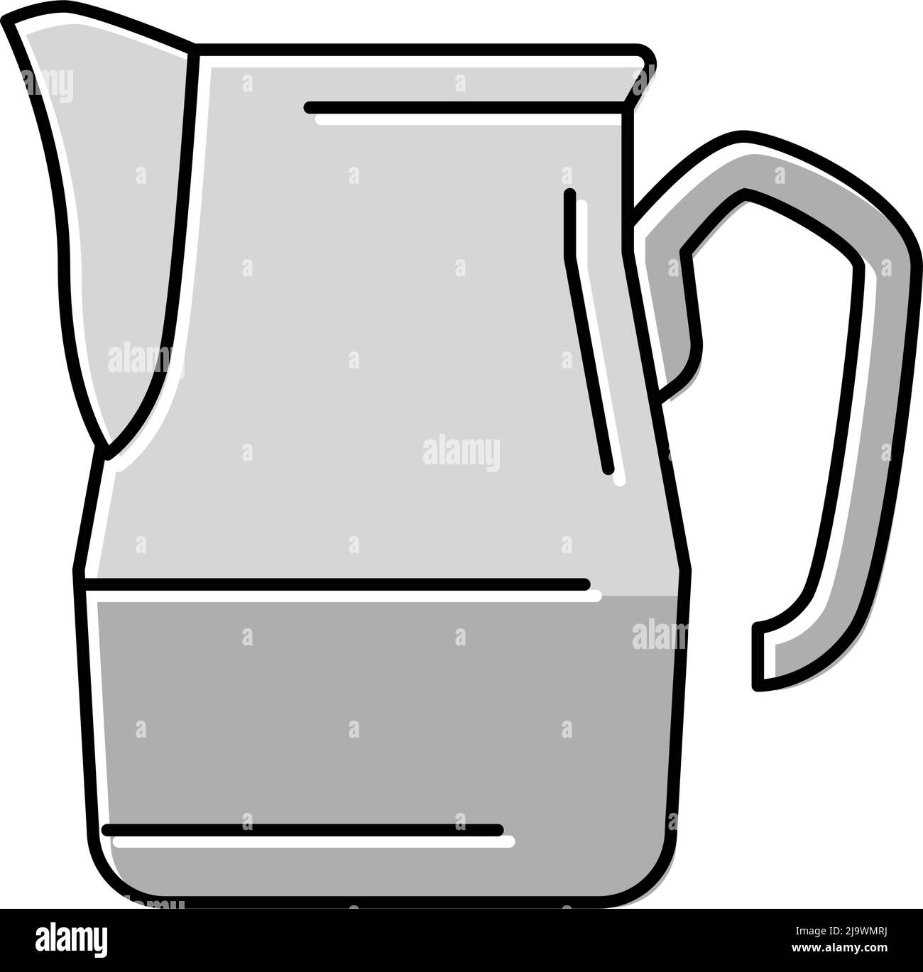 pitcher utensil color icon vector illustration Stock Vector Image & Art ...