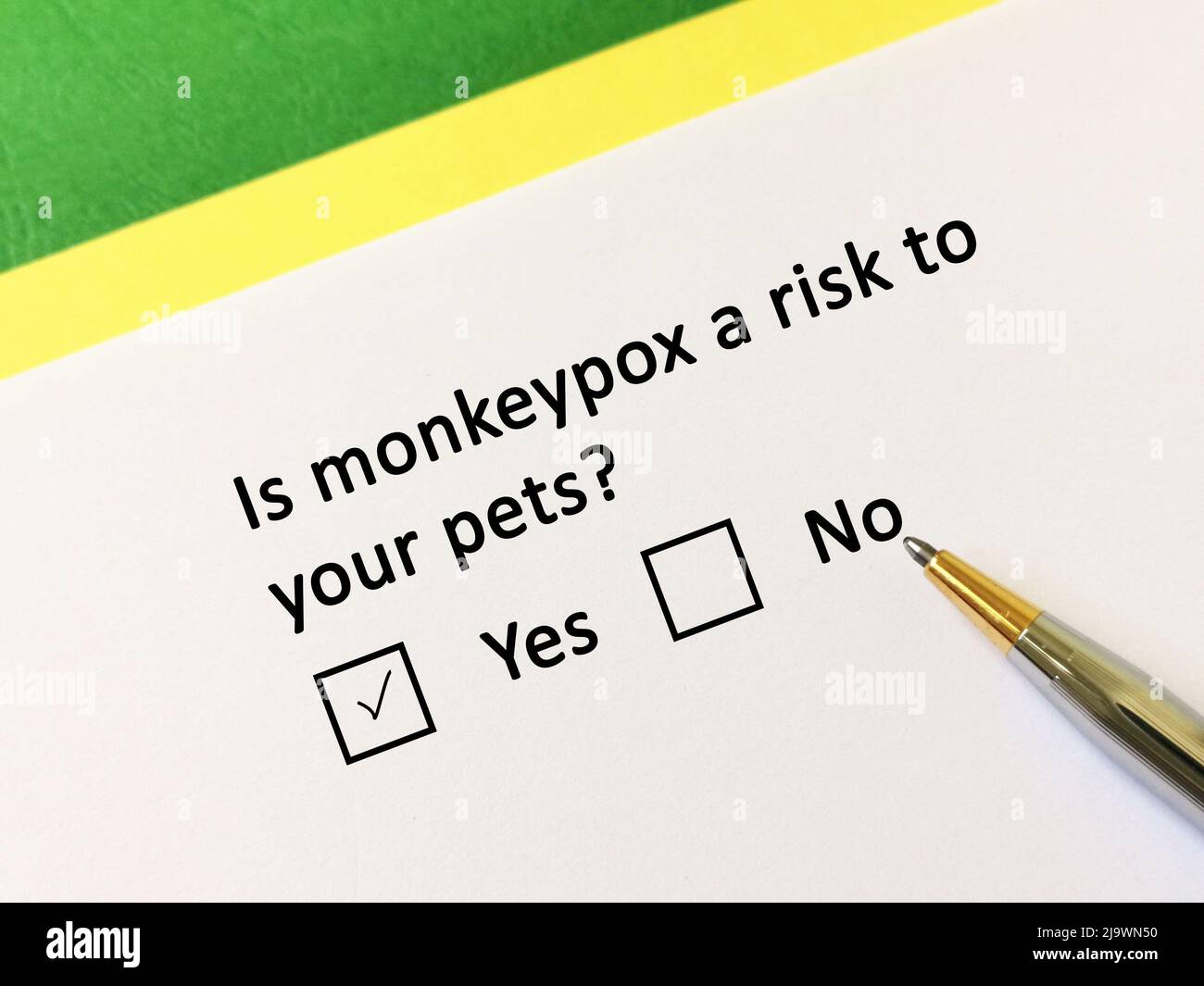 One person is answering question about Monkeypox Infection. He thinks ...