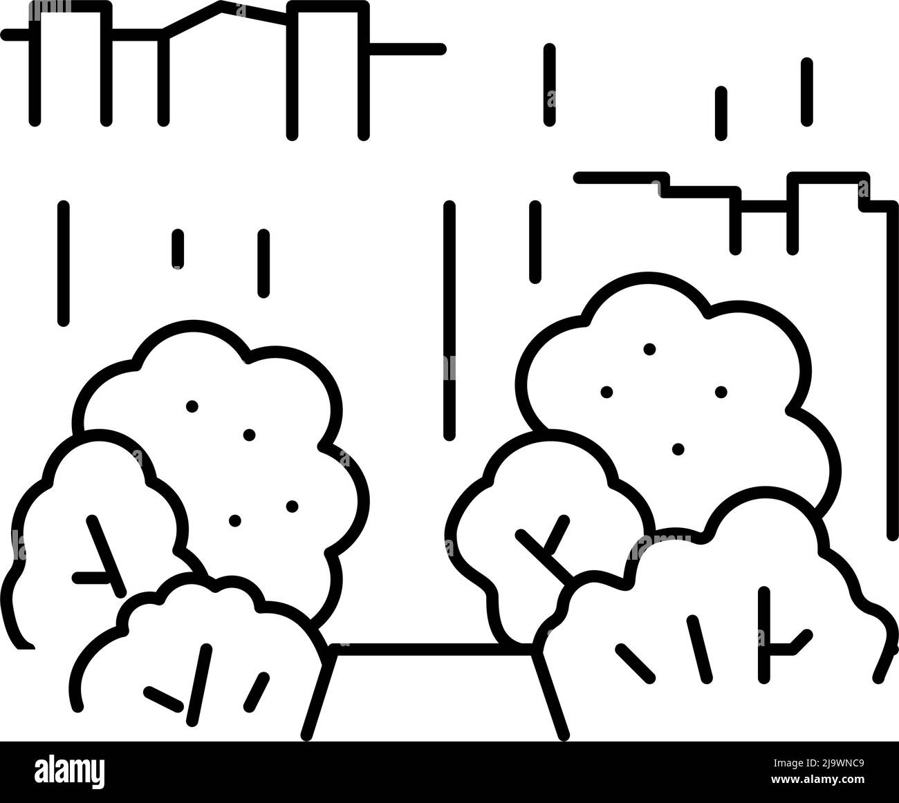 Pavement city walkway park Stock Vector Images - Alamy