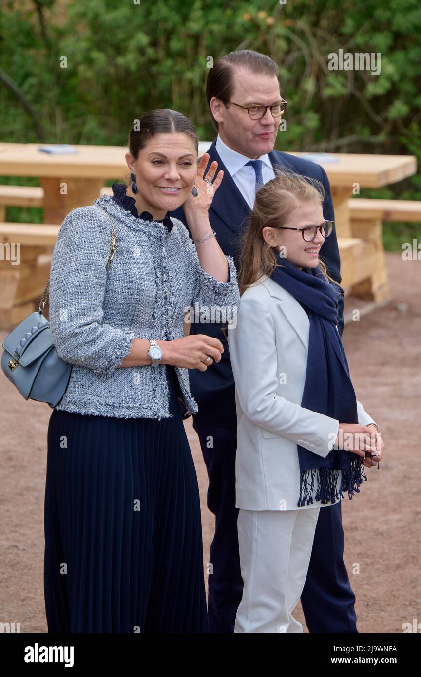 Princess Estelle Sweden and Duchess of Östergötland inaugurates natur ...