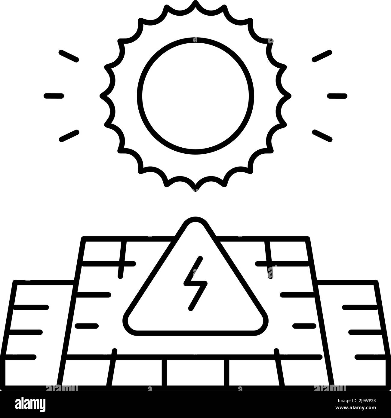 Desert solar energy Cut Out Stock Images & Pictures - Alamy