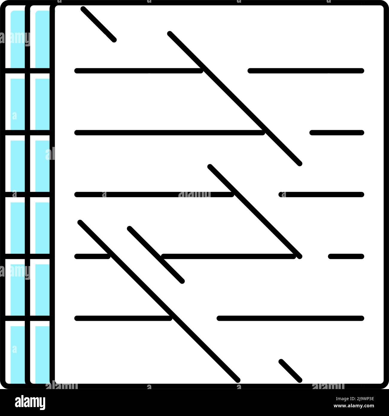polycarbonate thermoplastic color icon vector illustration Stock Vector ...