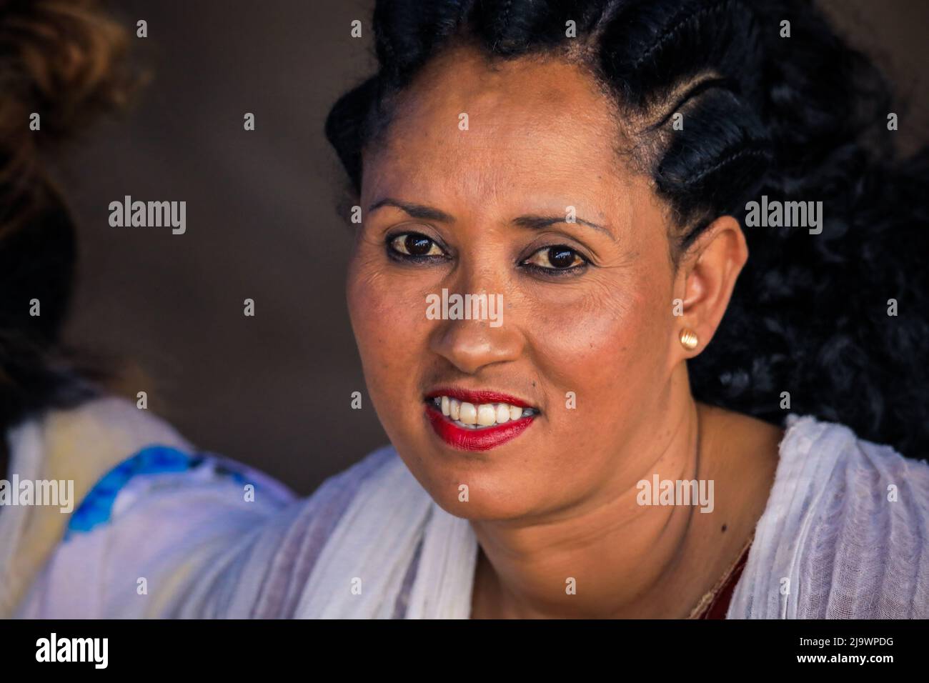 Beautiful African Women on the Local Wedding Celebration Stock Photo ...