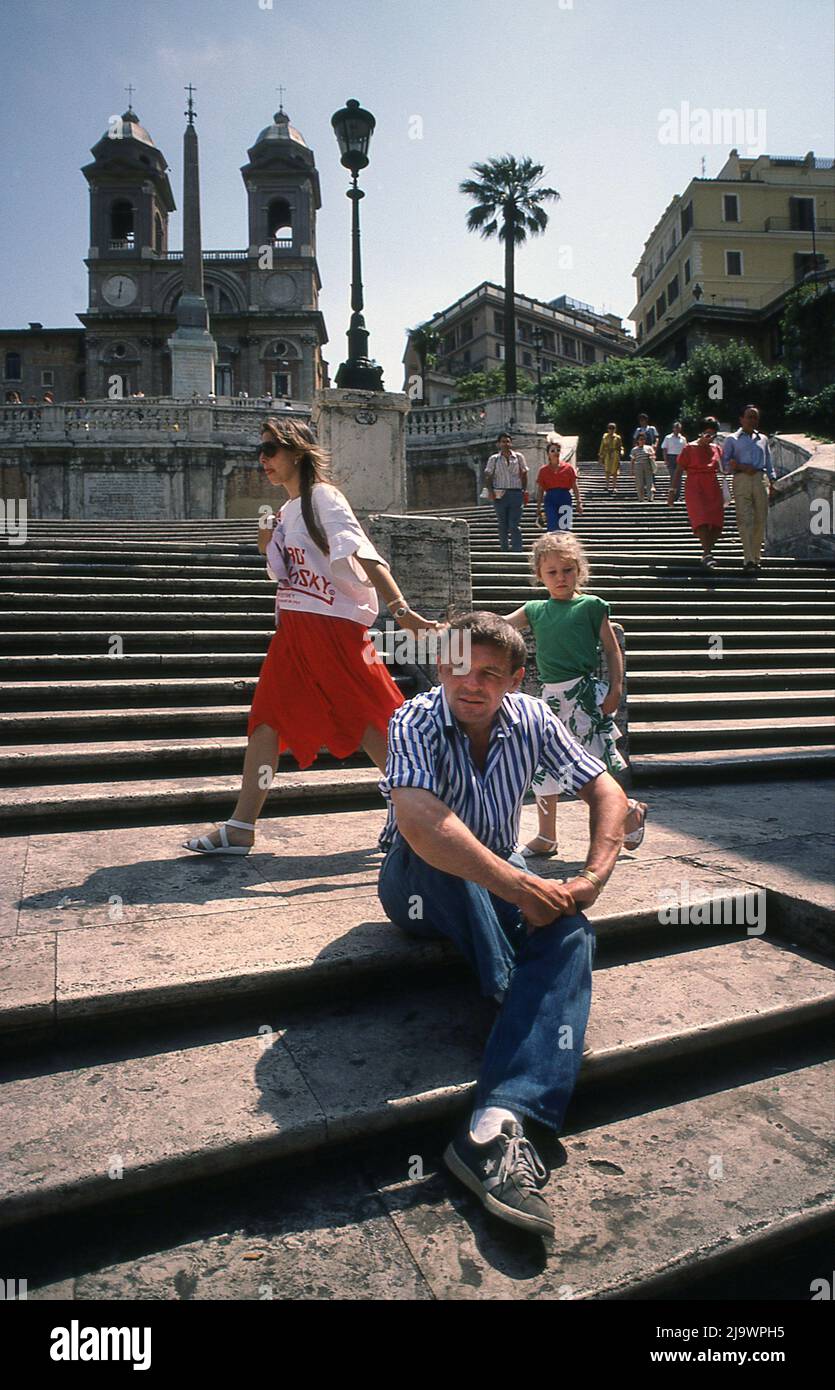 Anthony Hopkins in Rome 1984 Stock Photo - Alamy