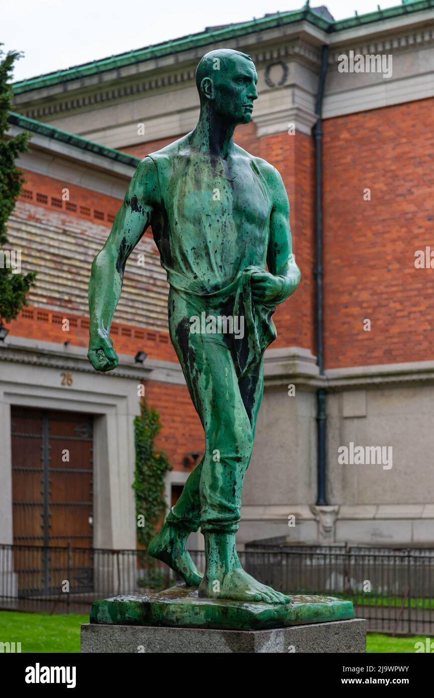 Ny Carlsberg Glyptotek Sculpture Museum, Copenhagen, Denmark Stock ...