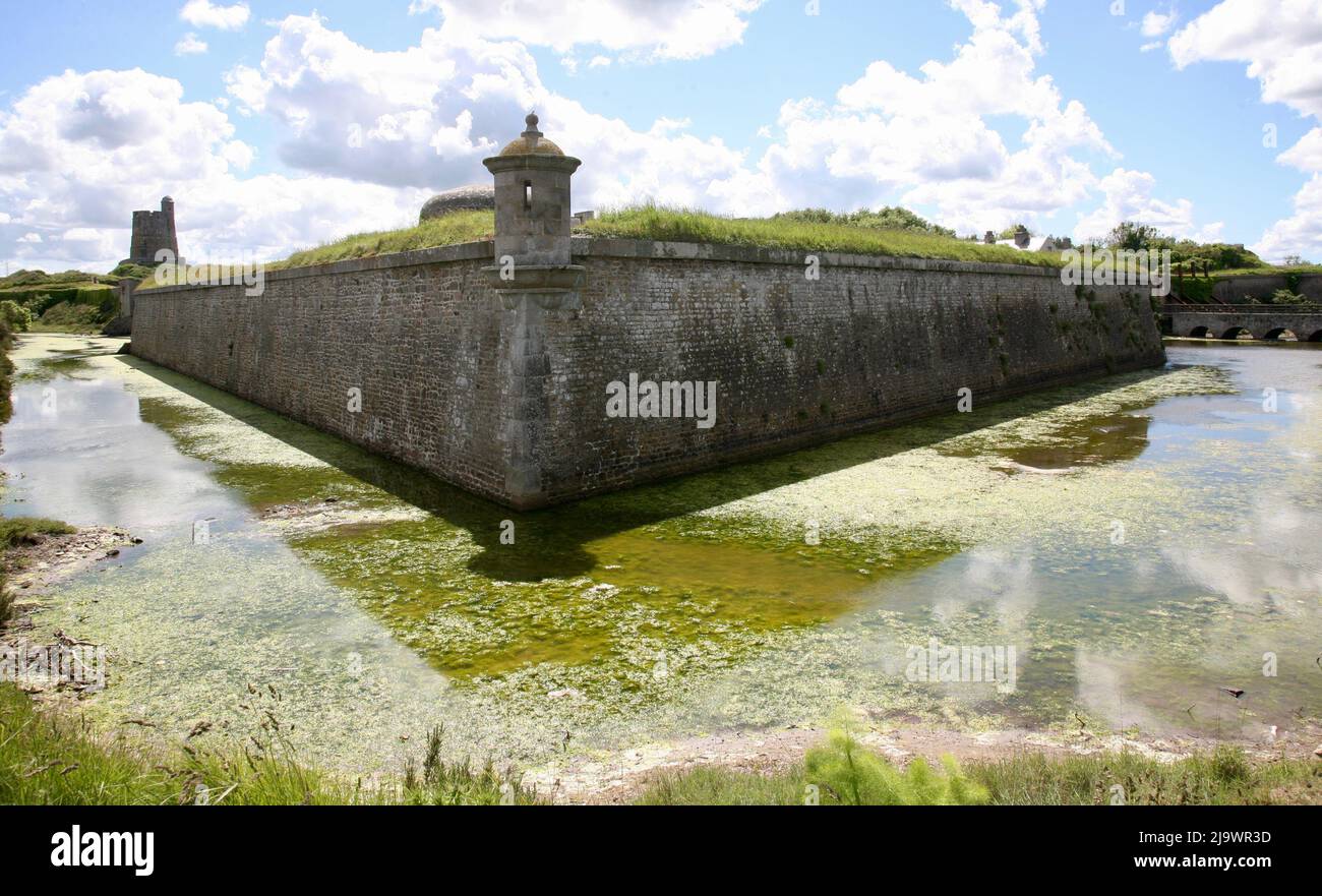 The old French Fort Stock Photo - Alamy