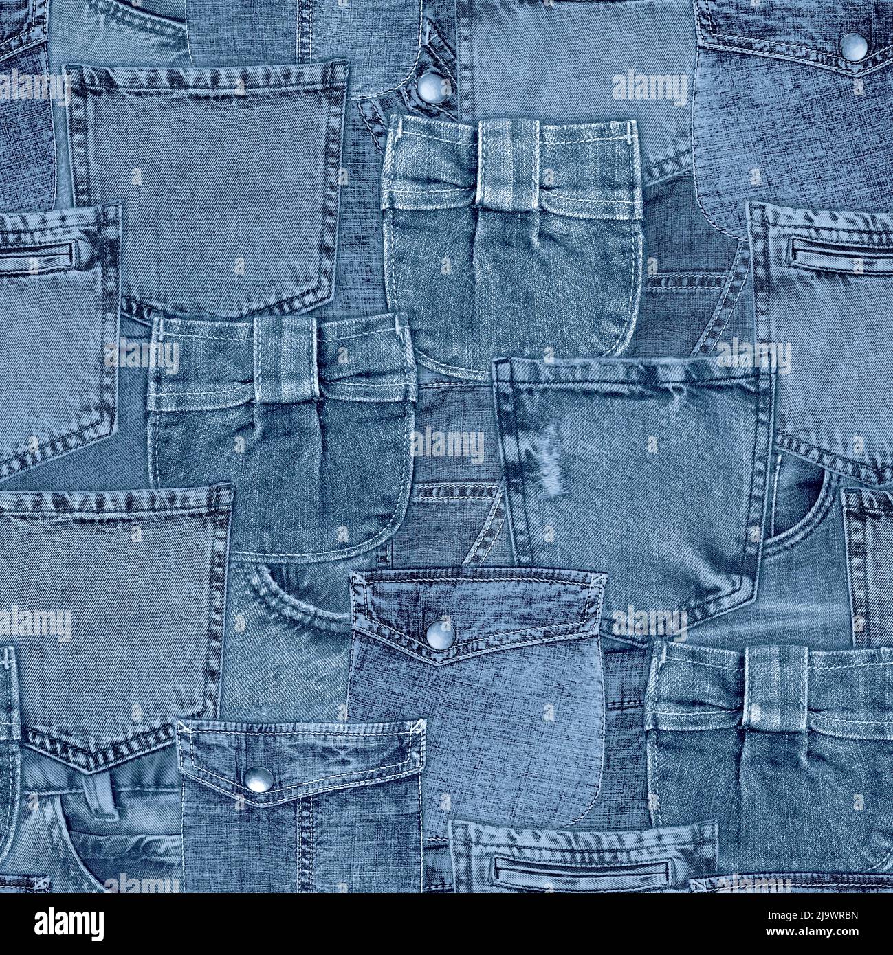 Jeans pocket fashion background. Denim blue navy indigo grunge textured ...