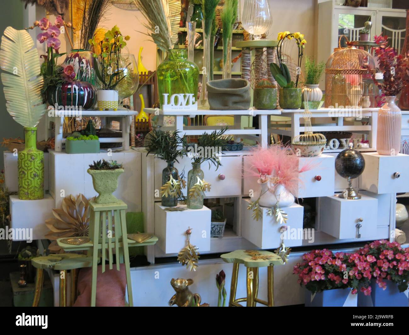 The flower arrangements and floral displays are works of art ...