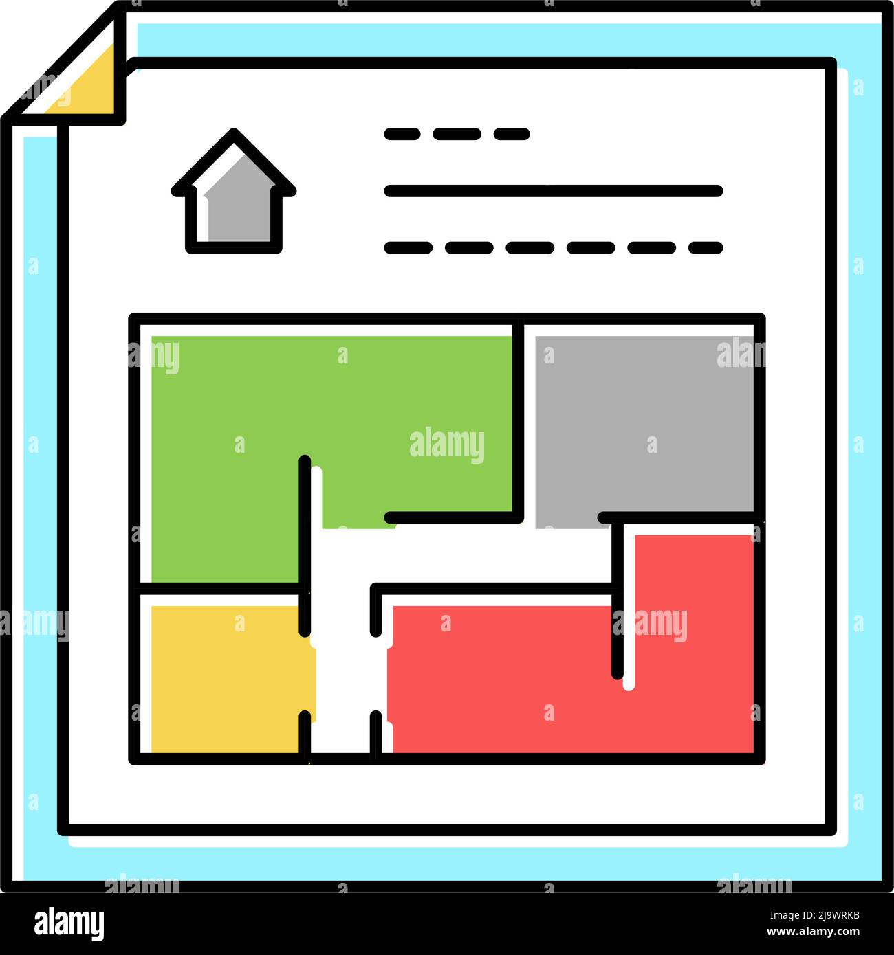floor planning color icon vector illustration Stock Vector Image & Art ... floor planning color icon vector illustration Stock Vector Image & Art ...