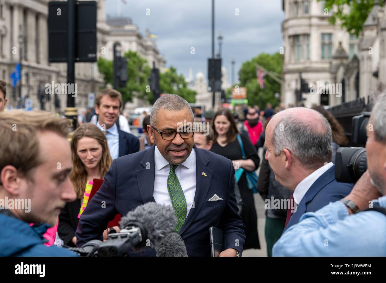 James cleverly and may hi-res stock photography and images - Alamy