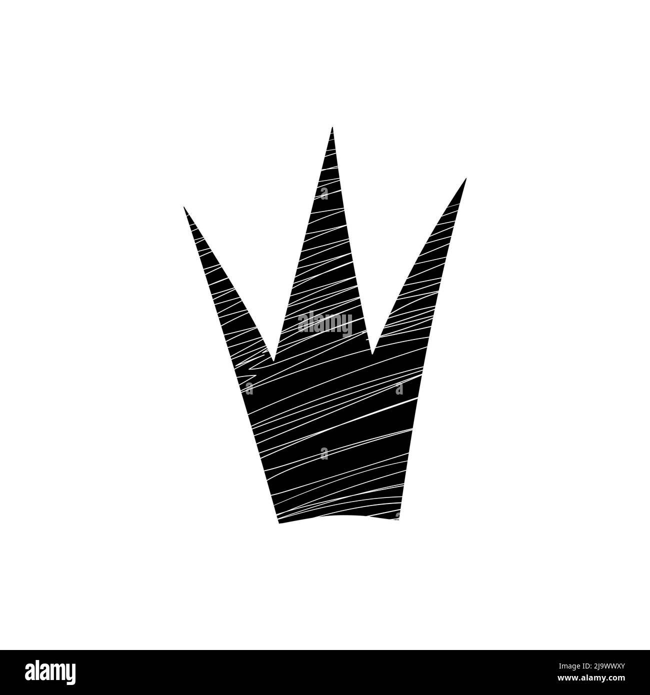 Crown logo graffiti icon. Black icon isolated on white background ...