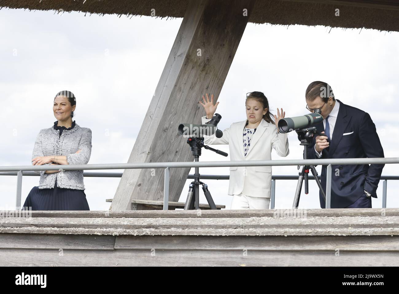 LINKÖPING 2022-05-25Crown Princess Victoria, Prince Daniel and Princess ...