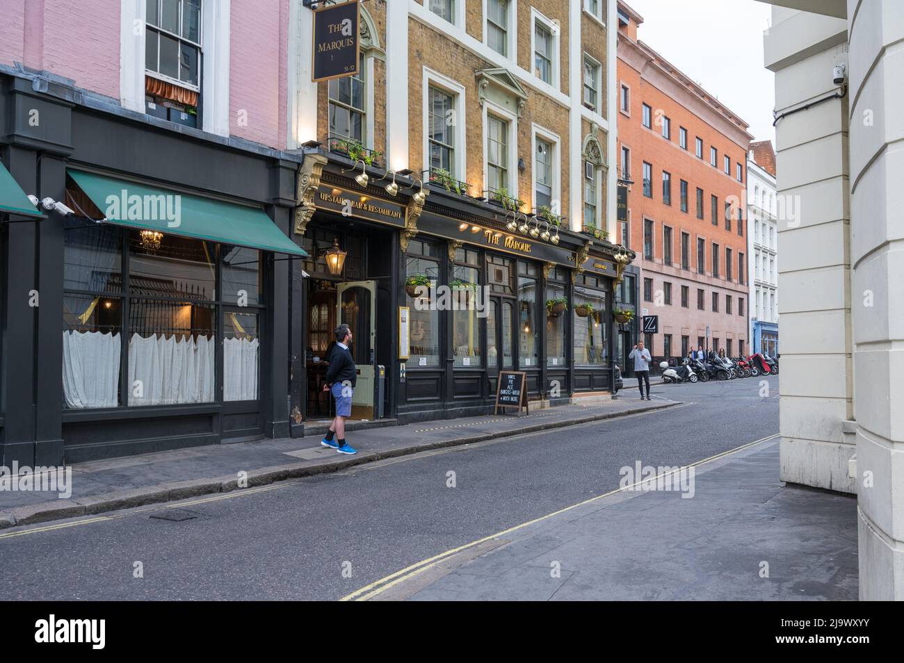 A favoured haunt of Charles Dickens, The Marquis pub in Chandos Place ...