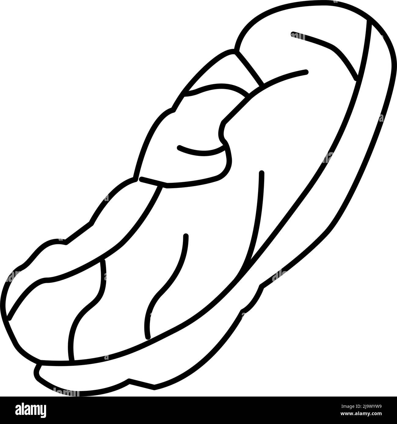 steak beef line icon vector illustration Stock Vector Image & Art - Alamy