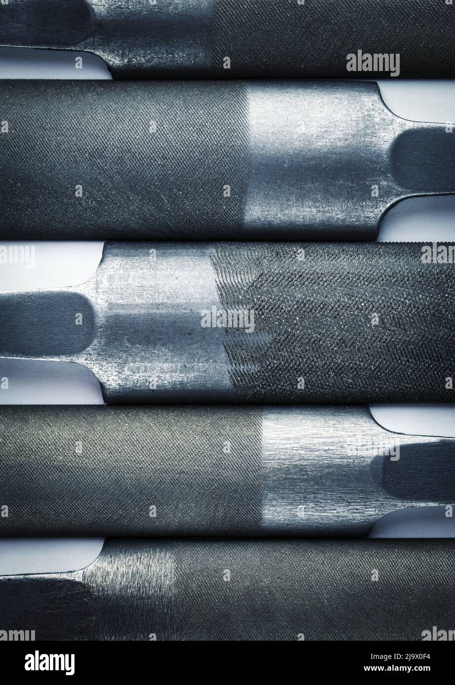 abstract detail background Old Metal File Stock Photo - Alamy