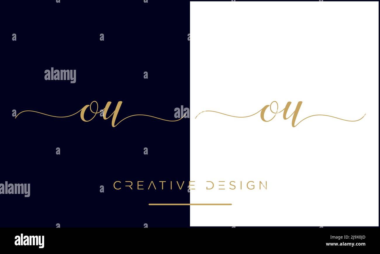 Ou alphabets Stock Vector Images - Alamy