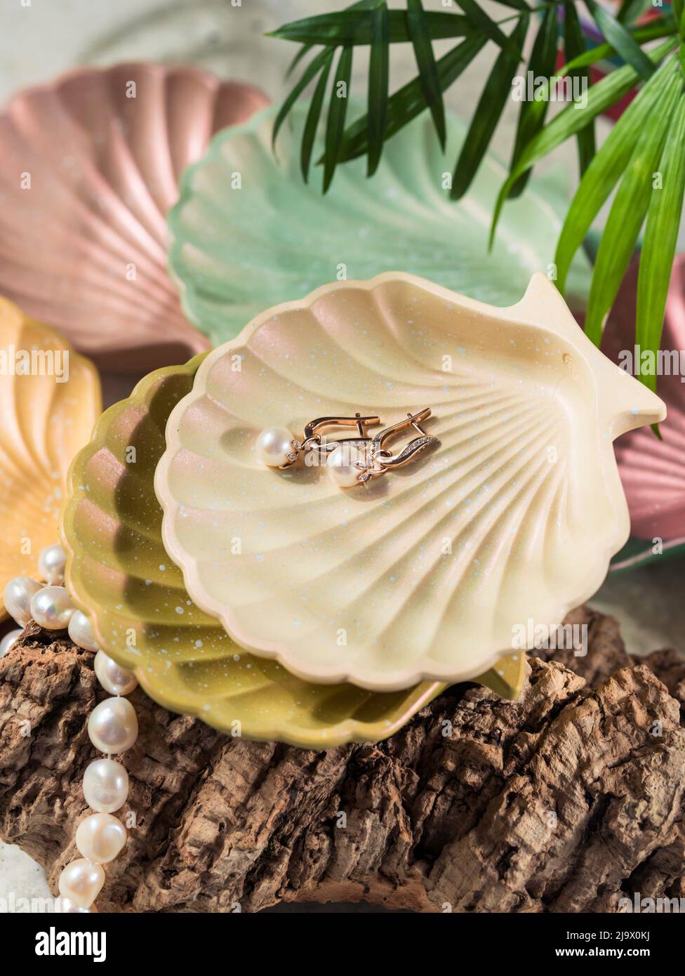 White shell plaster hi-res stock photography and images - Alamy