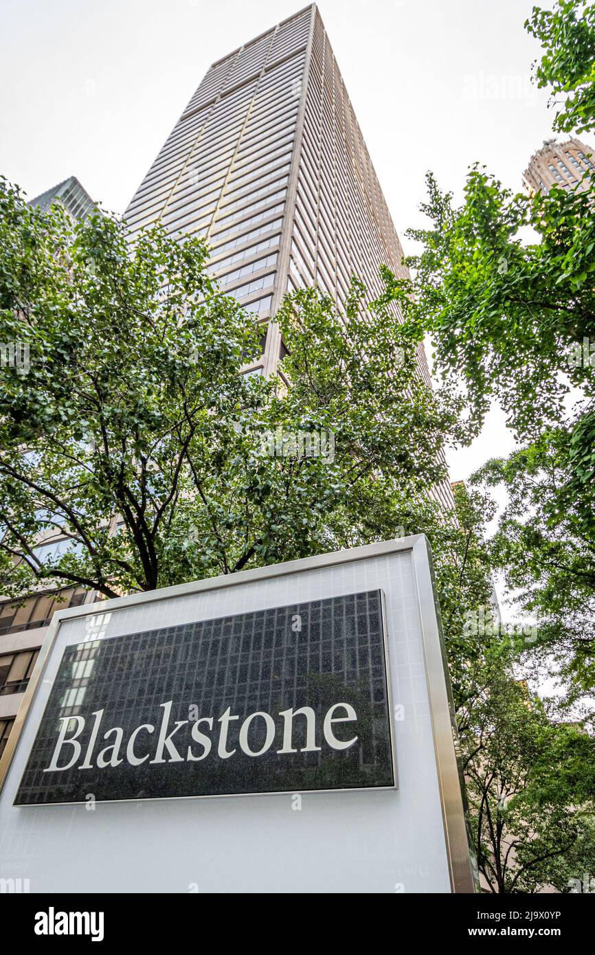 Blackstone offices in New York City Stock Photo - Alamy
