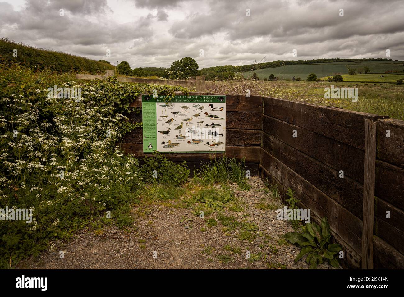 A hide or screen for bird watching Stock Photo - Alamy