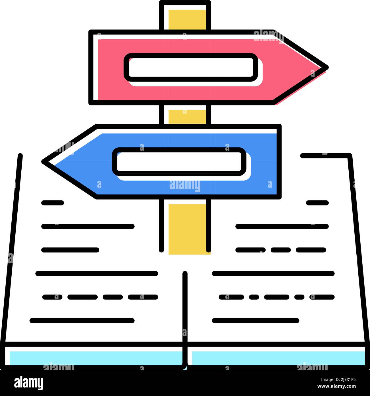 guidance info color icon vector illustration Stock Vector Image & Art ...