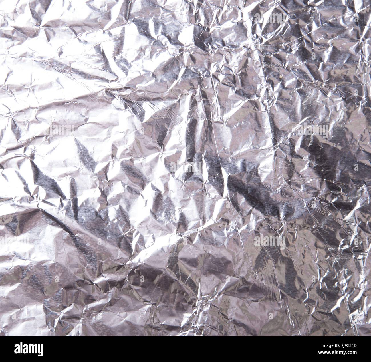 silver leaf foil background with shiny crumpled uneven surface for texture and background Stock ...