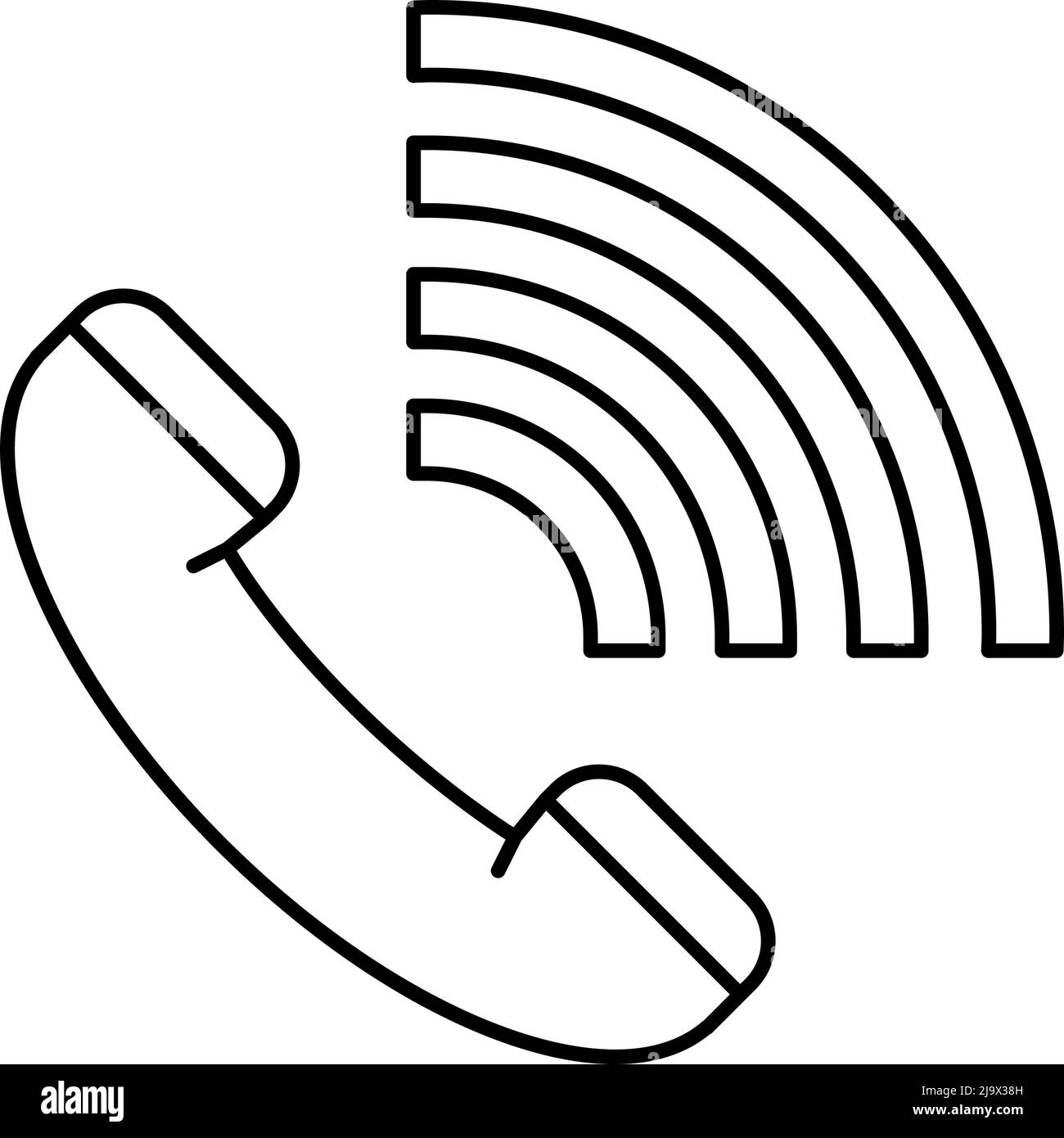 call emergency line icon vector illustration Stock Vector Image & Art ...