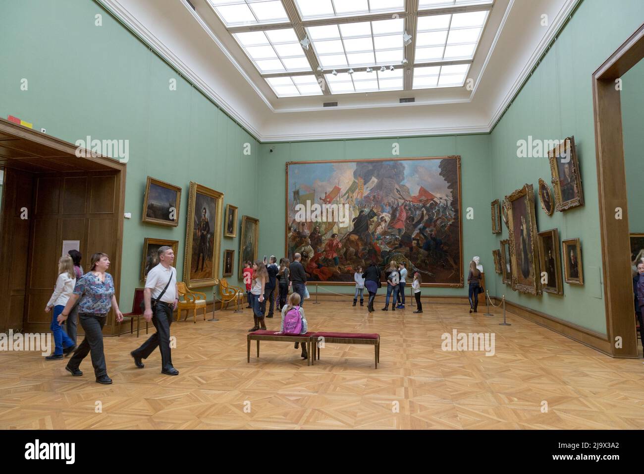 Tretyakov gallery interior hi-res stock photography and images - Alamy