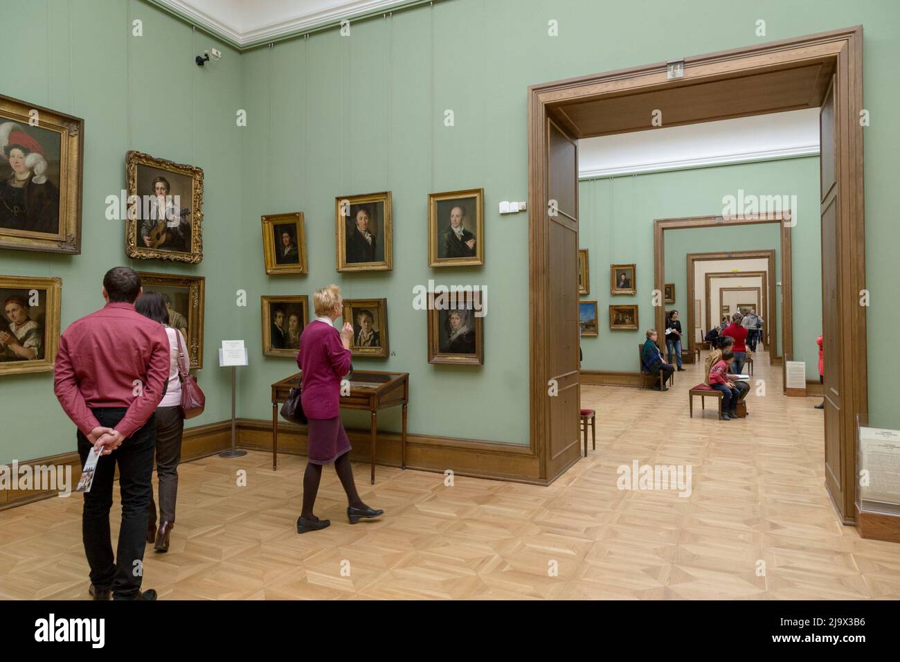 Tretyakov gallery interior hi-res stock photography and images - Alamy