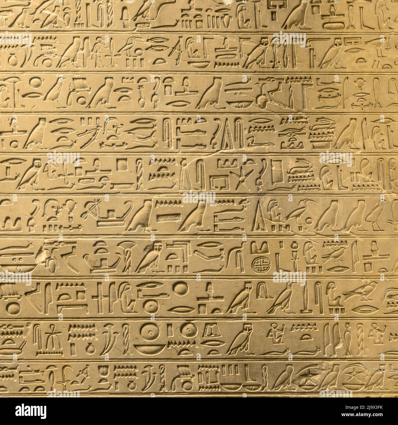 Ancient egyptian hieroglyphs on the wall Stock Photo - Alamy