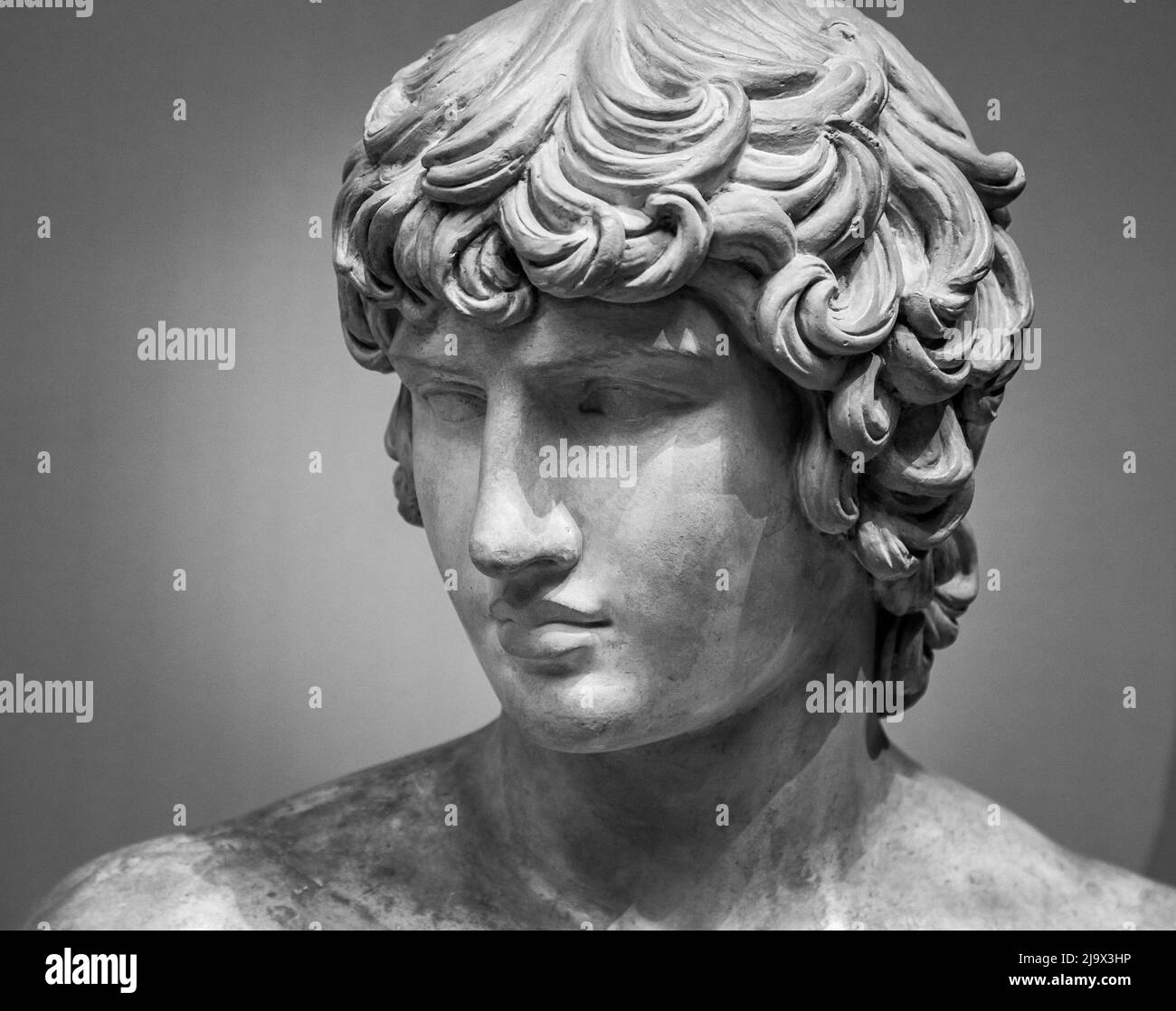 The ancient marble portrait bust Stock Photo - Alamy
