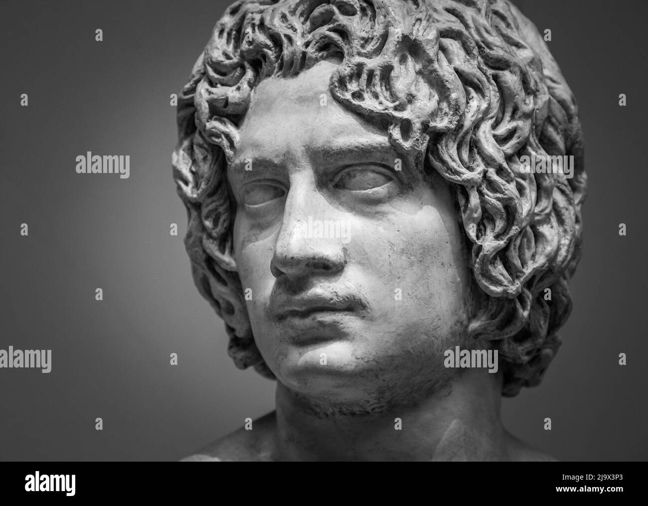 The ancient marble portrait bust Stock Photo - Alamy