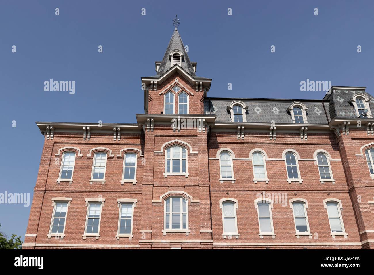 West Lafayette - Circa May 2022: University Hall on the campus of ...