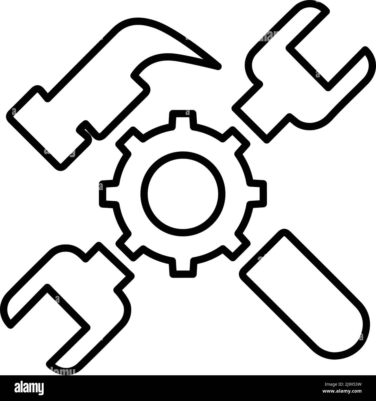 Tools, settings, control, repair icon - Perfect use for print media ...