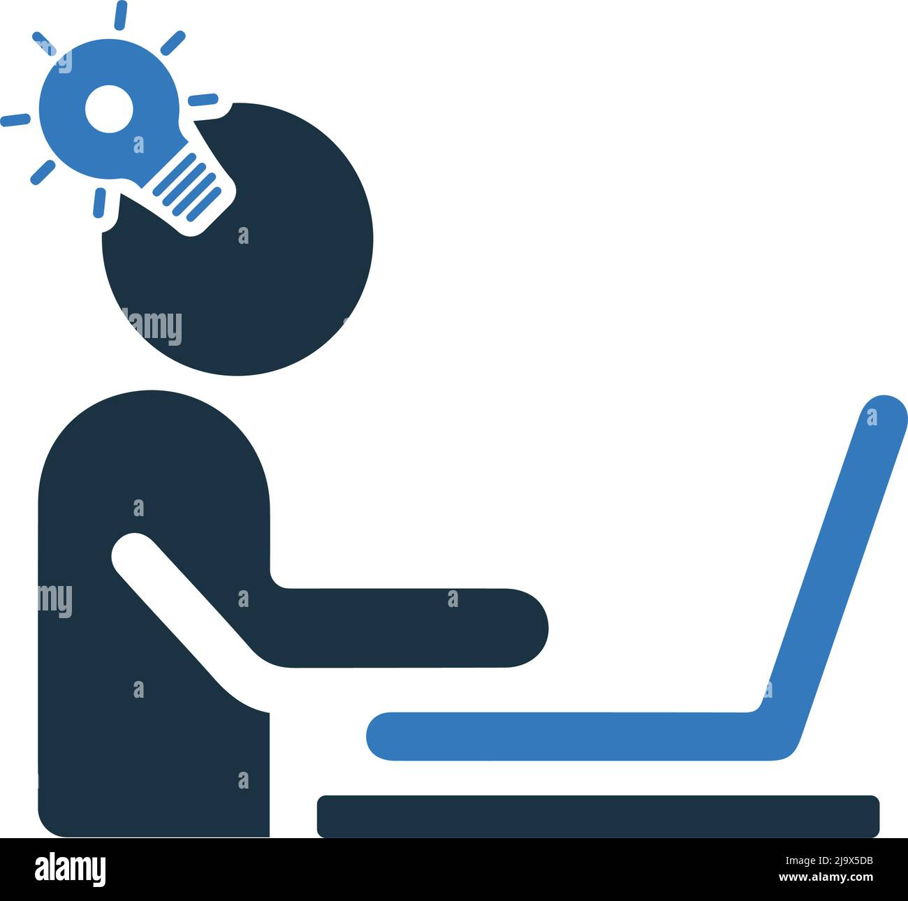 Idea, creativity icon. Perfect use for designing and developing ...